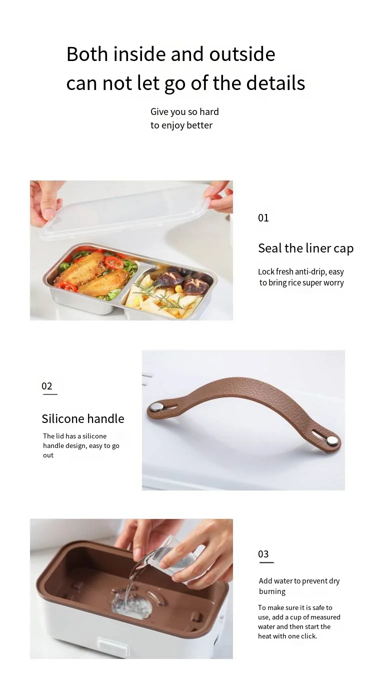 High Value Multi-layer Lunch Box Multi-functional Cooking Electric ...