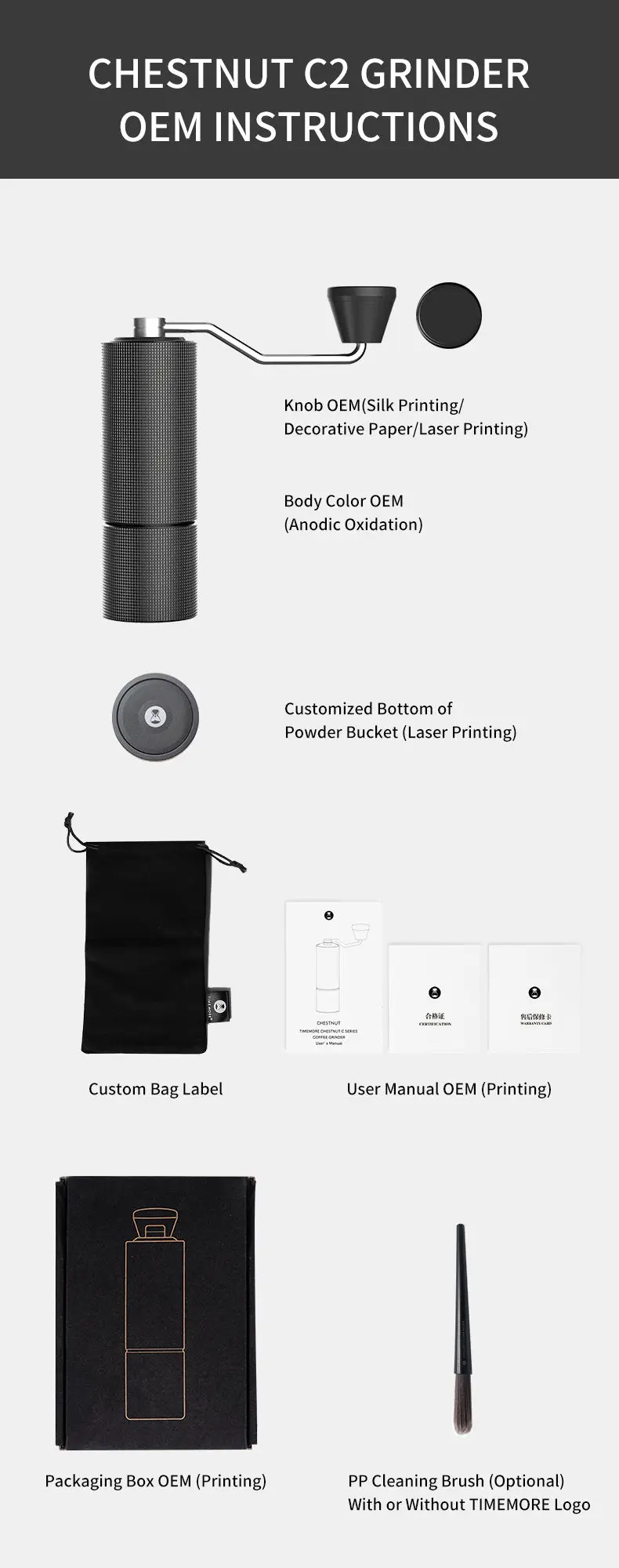 Hot Selling Classic Timemore C2 Manual Coffee Grinder - Buy Coffee ...