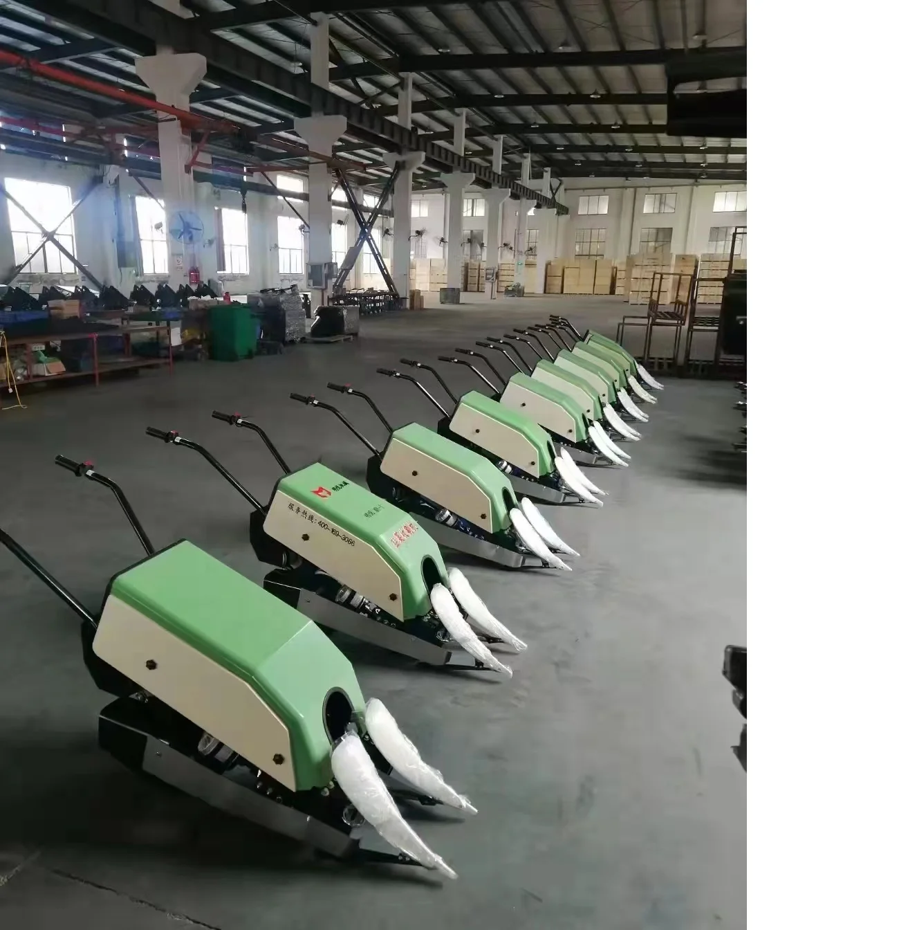 Hand Push Electric Leek Cutting Harvester Machine - Buy Leek Harvester ...