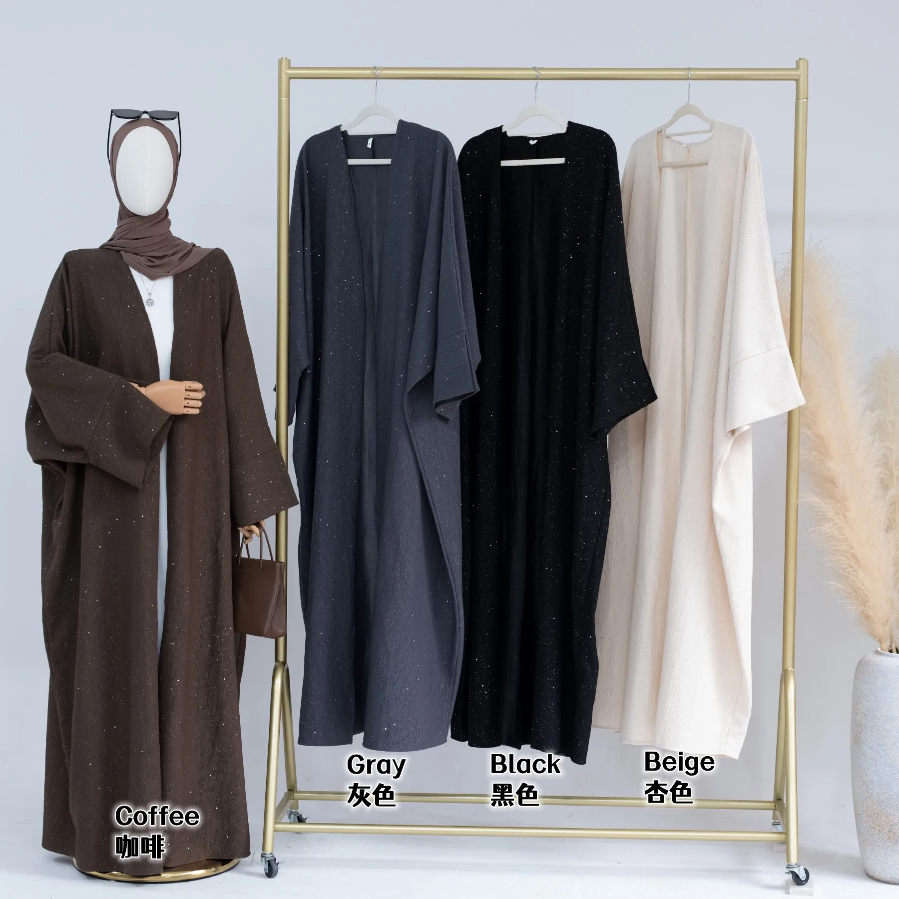 2023 Loriya Luxury Abaya Dubai Abaya Designs Islamic Clothing Thick ...