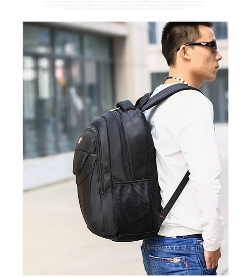 17 Inch Computer Men Travel Casual Sports High Capacity Laptop Backpack ...