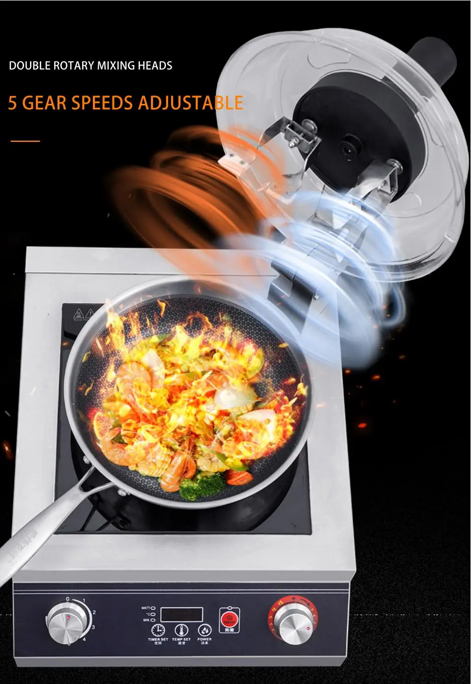 Semikron Self Cooking Robot - Automatic Wok Mechanical Chef
