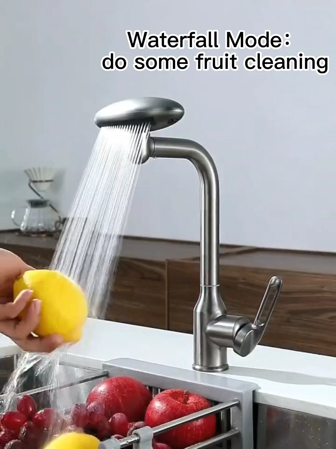 Luxury Gold White Modern Rotatable Sprayer Mixer Grifo De Cocina Smart ...