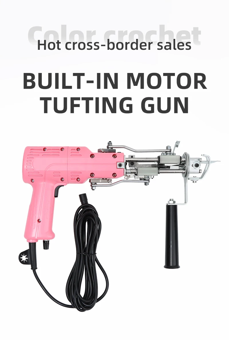 JP Hand Tufting Gun - DIY Craft Carpet Weaving Machine