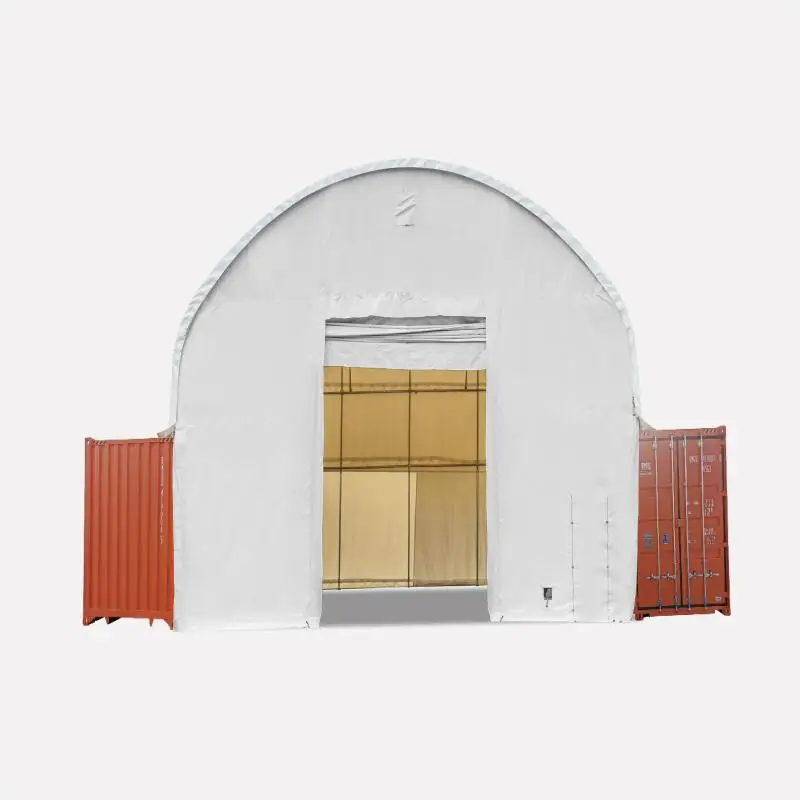20ft 40ft 70ft Fabric Container Tent Shelter Dome Industrial Outdoor ...