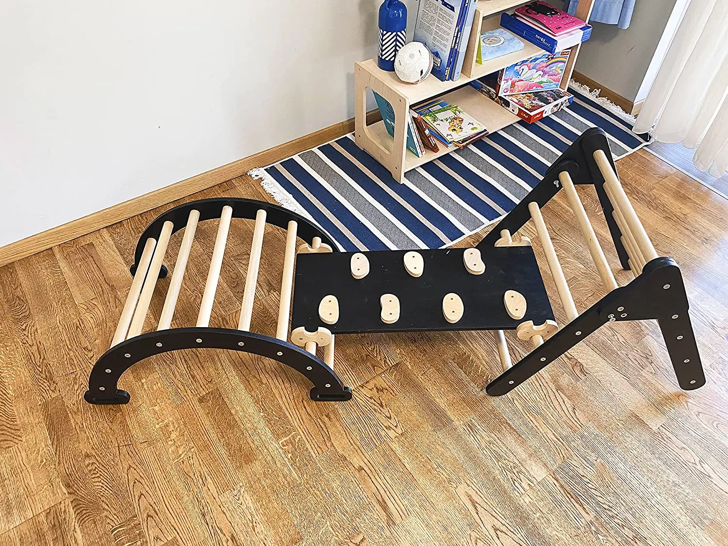 Children Wooden Kids Baby Gym Piklers Triangle Set Triangulo De ...