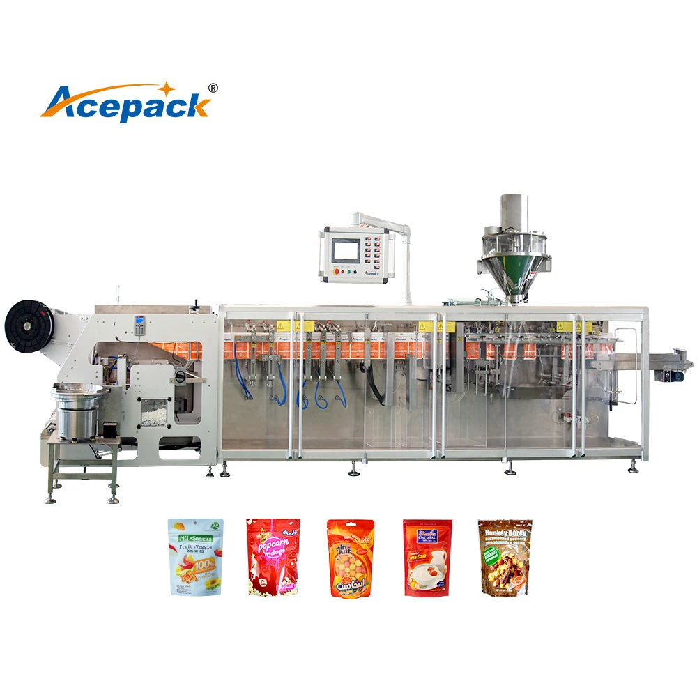 Automatic Electric Horizontal Doypack Stand-up Pouch Packing Machine ...