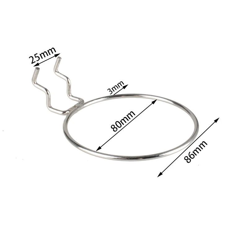 Round Metal Electroplated Hook For Hanging,Hole Board Storage,Can Rack ...