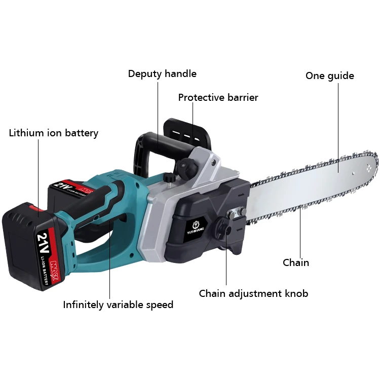 16inch 1800W Electric Chain Saw - Professional Wood Cutting