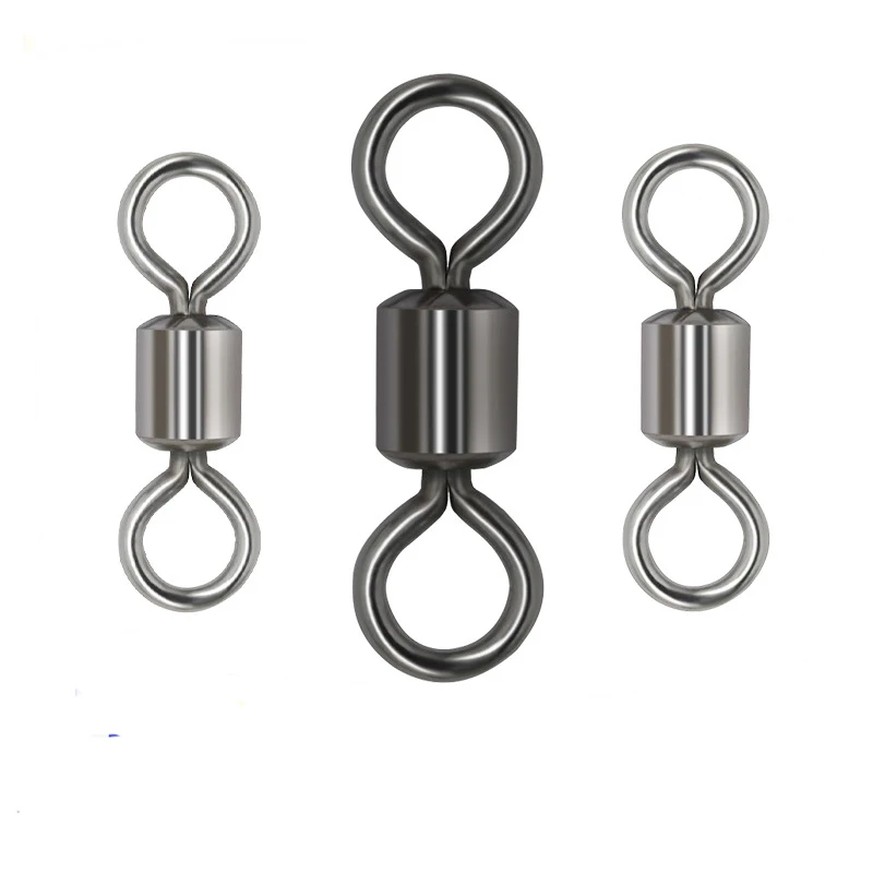 Sea Rolling Fishing Swivel Stainless Steel Line Connector Rolling ...