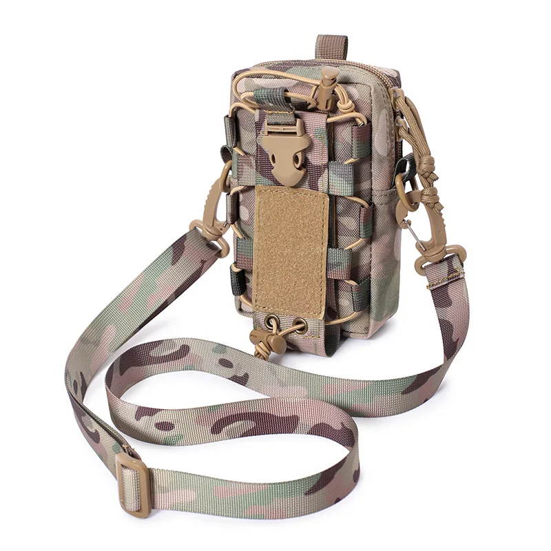 Unisex Tactical Molle Admin Pouch Compact Utility EDC Waist Bag Zipper ...