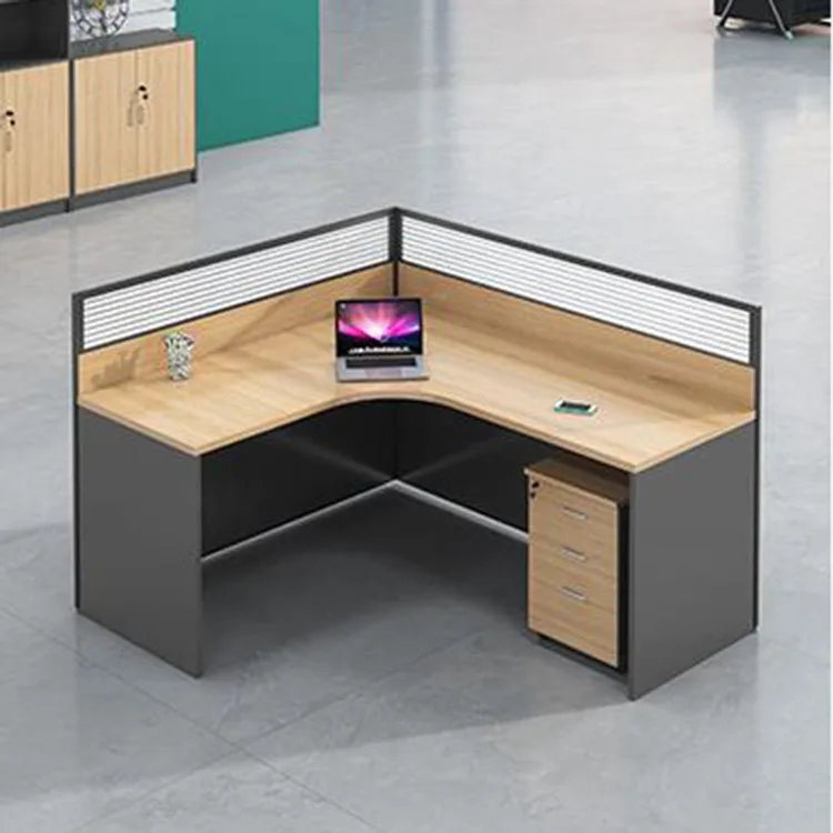 Modern Melamine Cubicle Working Desk Office Partition Work Stations ...