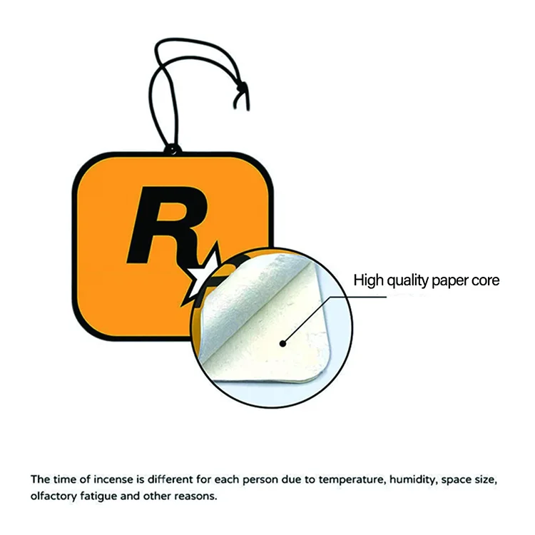 Hanging Paper Perfume Car Rearview Mirror Hanging R Star Paper Perfume ...