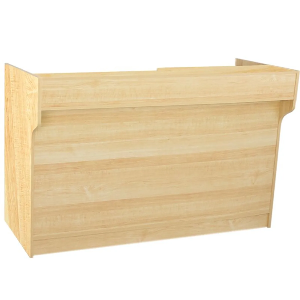 Mdf Cash Register Counter With Ledge Top And Drawer Cashier Table - Buy ...