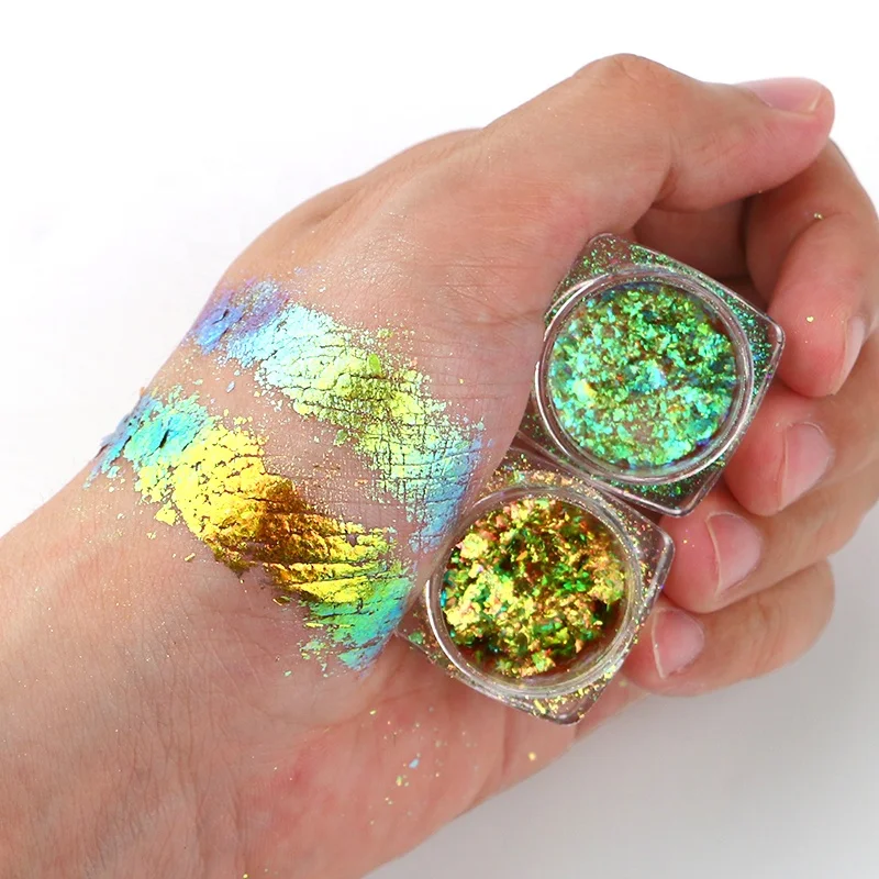 Wholesale Multichrome Powder Chameleon Magic Flakes Powder Chrome ...