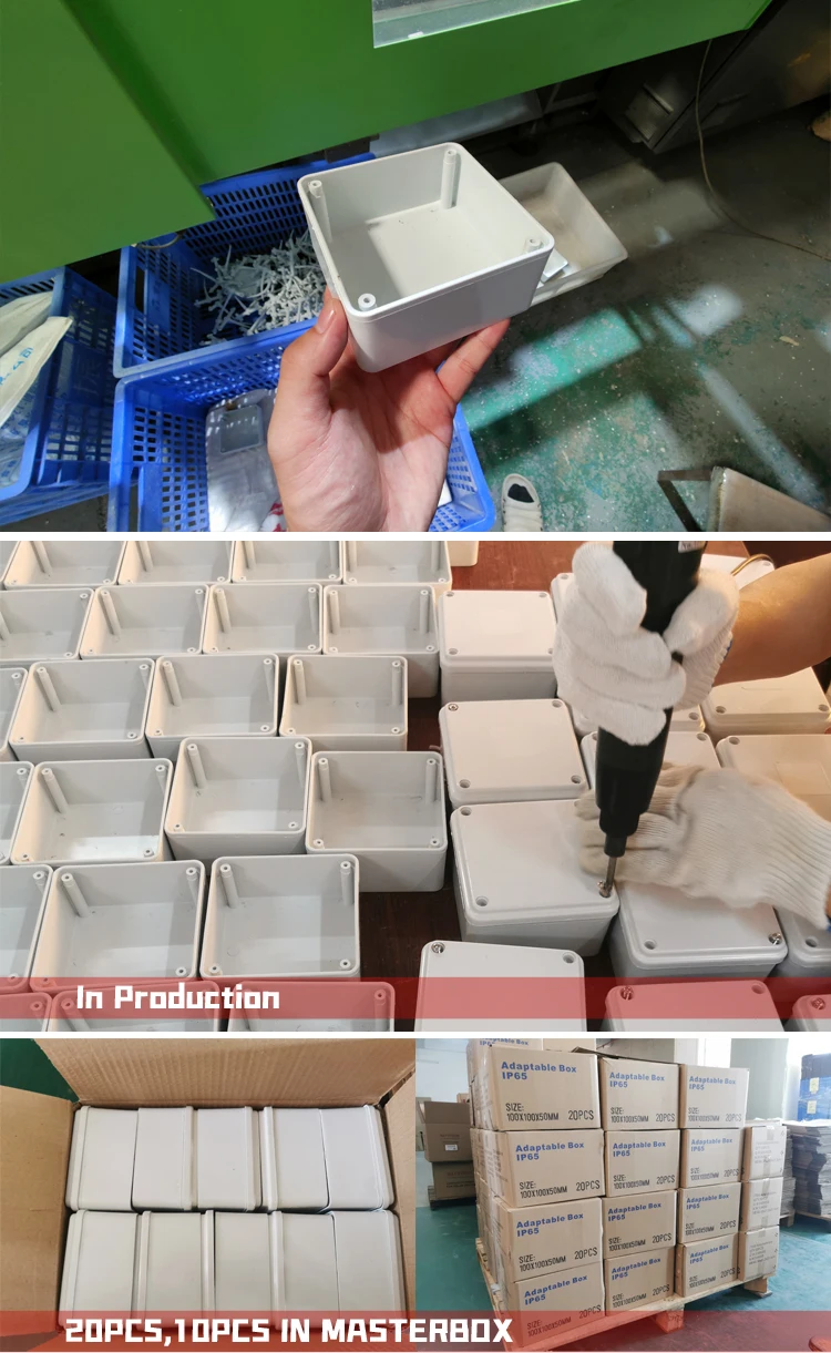 Flexible PVC Conduit Junction Box AS/NZS Waterproof Box IP67 Halogen ...