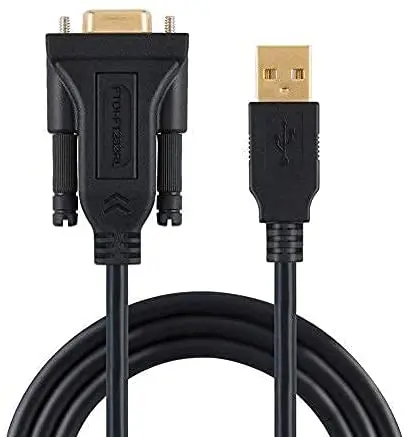 Usb To Rs232 Serial Adapter (ftdi Chip),Cablecreation 6.6 Feet Usb To ...