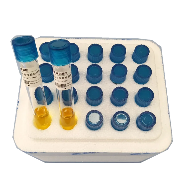 Lianhua COD Test Tube Vials - Precast Reagent for Water Treatment