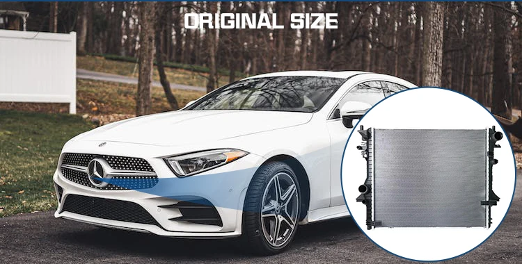 W204 C250 C200 C180 W212 E200 E260 0995002703 Aluminum Radiators For ...