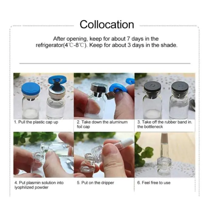 Freeze-dried Powder Stem Cell Kit Stemcell Ampoule Peptide Freeze-dried ...