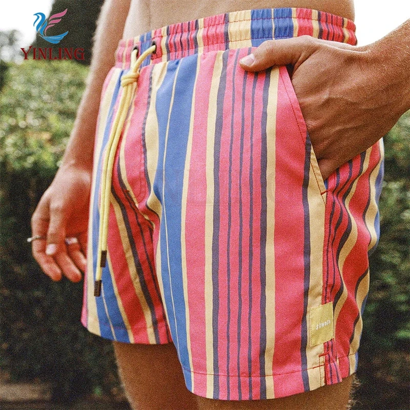 Summer Custom Beach Surfing Shorts Men Board Short Gym Swim Trunks ...