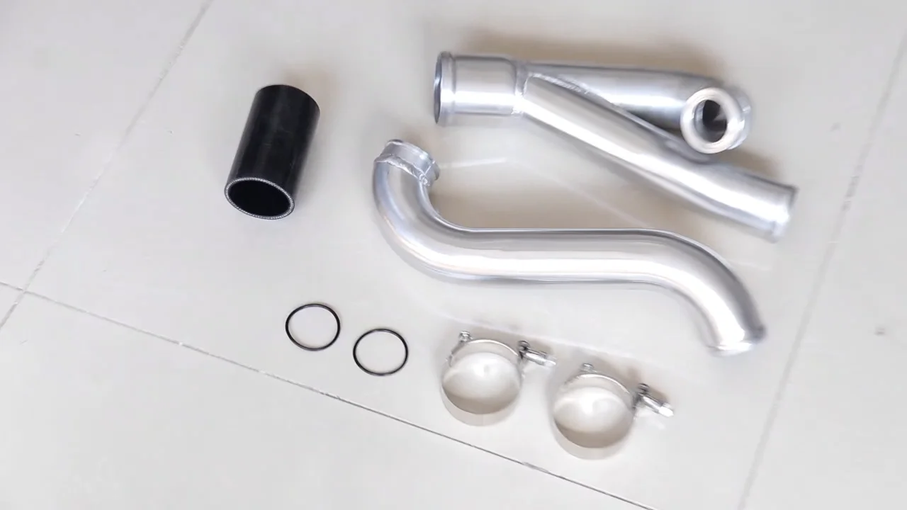 Aluminum Turbo Outlet Charge Pipe Kit For 07-13 Bmw N54 135i/335i/535i ...