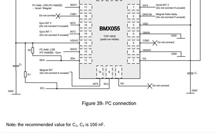 Bno055 Sensor Module Pinout Datasheet Equivalent 57 Off
