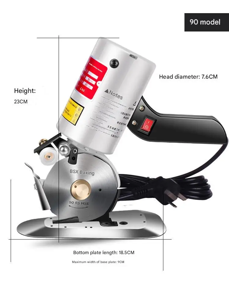 Industrial Automatic Circular Knife Fabric Cutting Machine Tailor ...