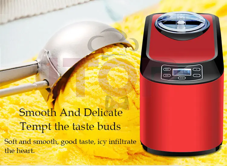 Household Italian Hard Ice Cream Machine 1.5 L Barrel Gelato Machine