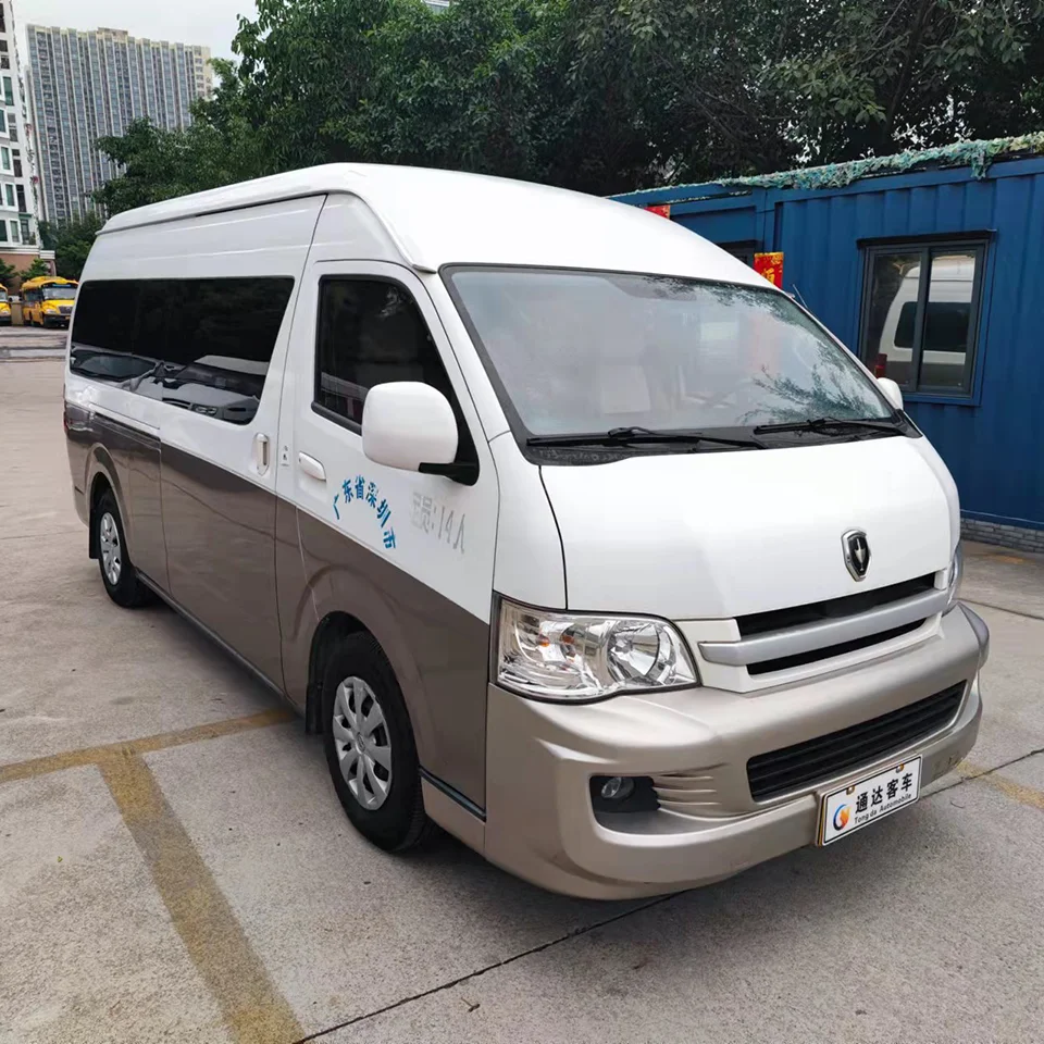 Jinbei Hiace Van 14 Seater Left-hand Drive Light China Coach Mini Bus ...