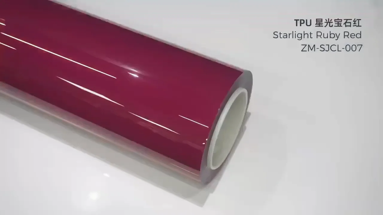 Tpu Car Color Change Film Self-adhesive Vinyl Wrap Vehicle Ultra-bright ...