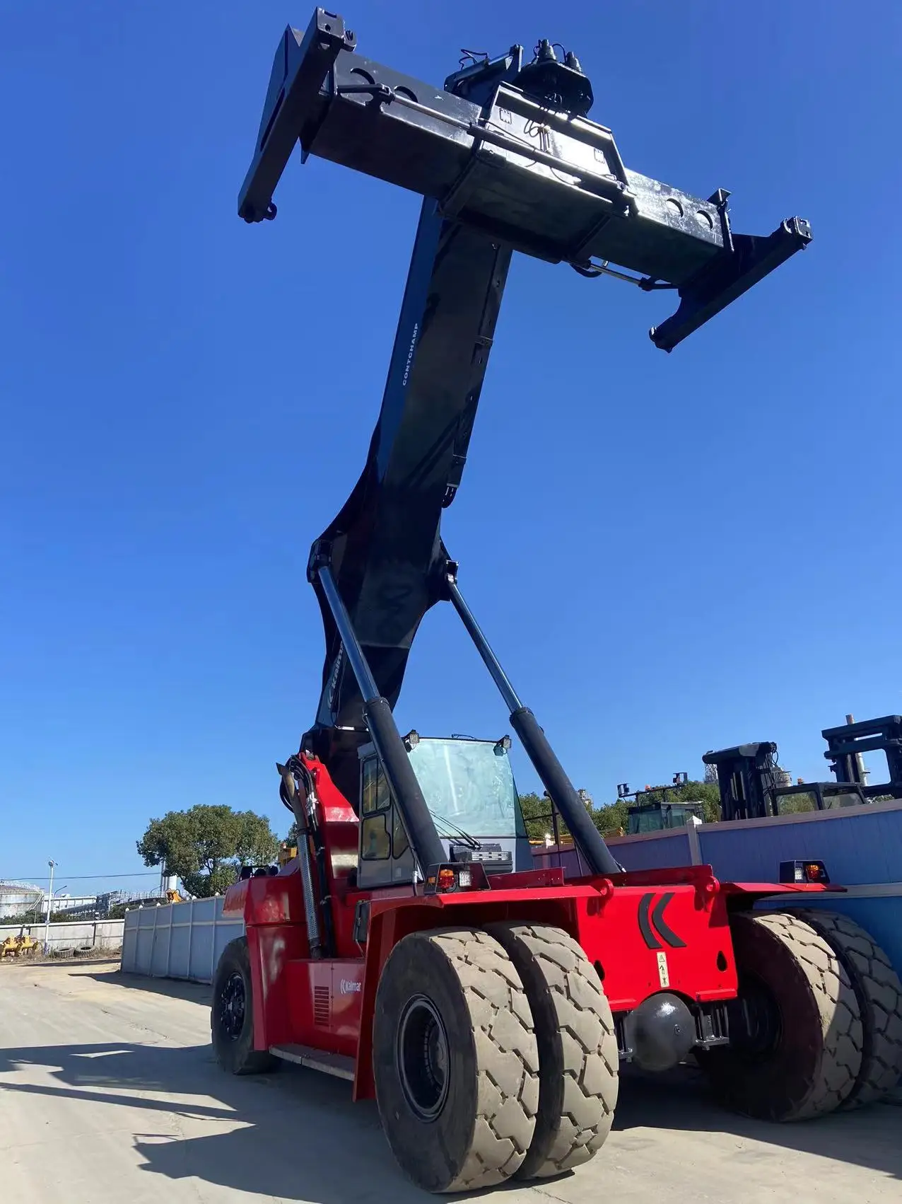 Used Kalmar 45ton Reach Stacker Lifting Container Crane,Many In Stock ...