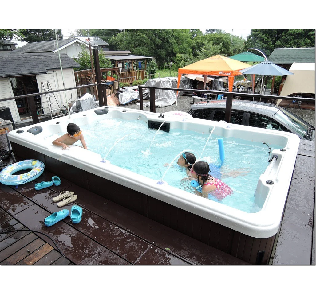 High Quality Garden Swim Spa Whirlpool Swimming Pool Outdoor Spa - Buy ...