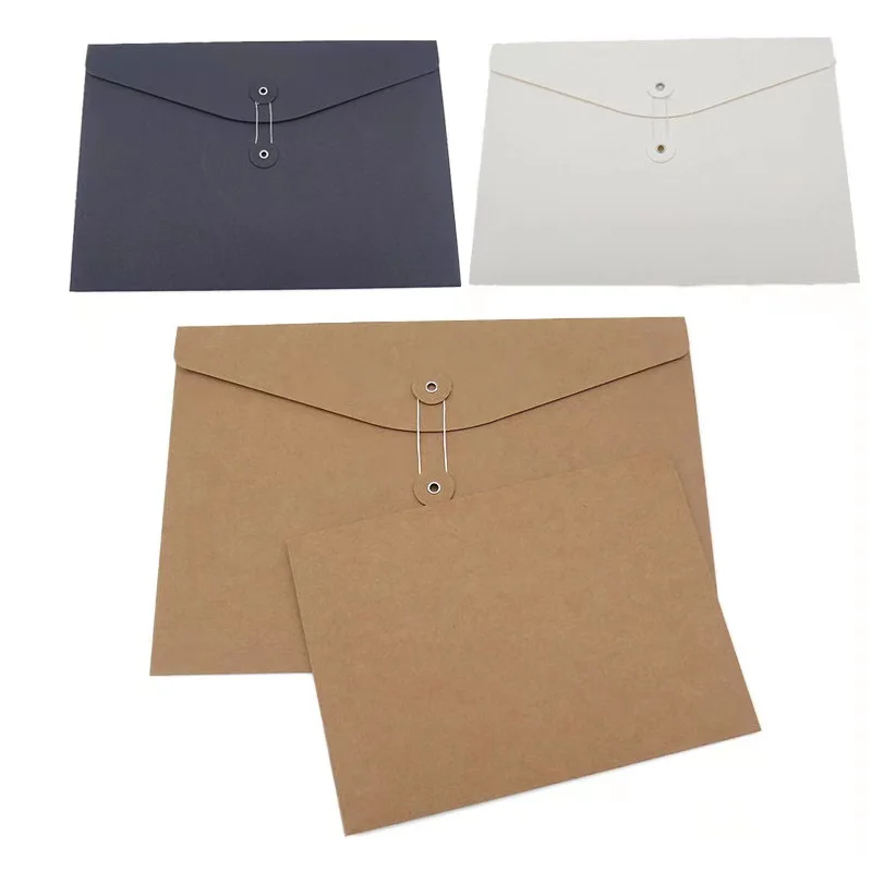 Secure A4 Size Cardboard Paper File - Eco-Friendly Envelope