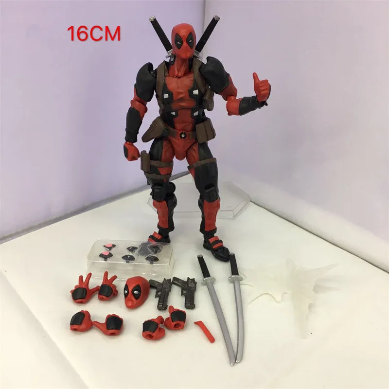 Dihao Yamaguchi Series No.001 Dead Pool Red Action Figure Toys ...