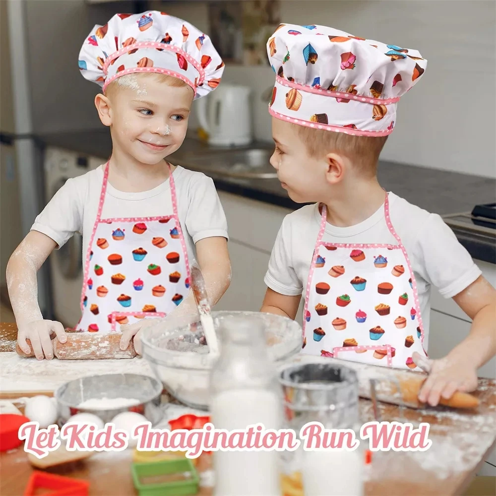 Bake Custom Kids Baking Set Kid Chef Role Play Costume Dress up Play ...