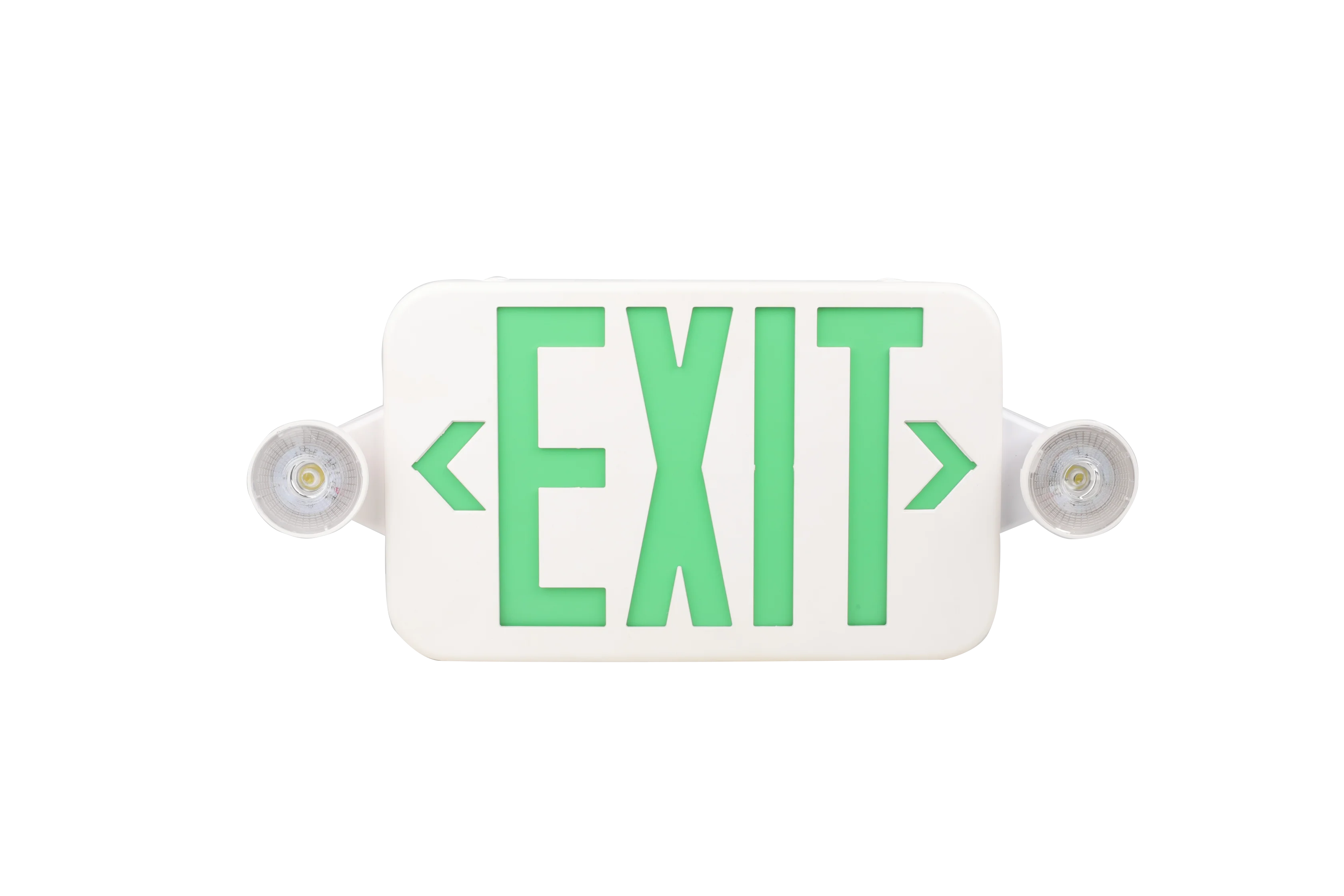 Wall/ceiling Mounted 2*1w Fire Emergency Exit Light Rechargeable Exit ...