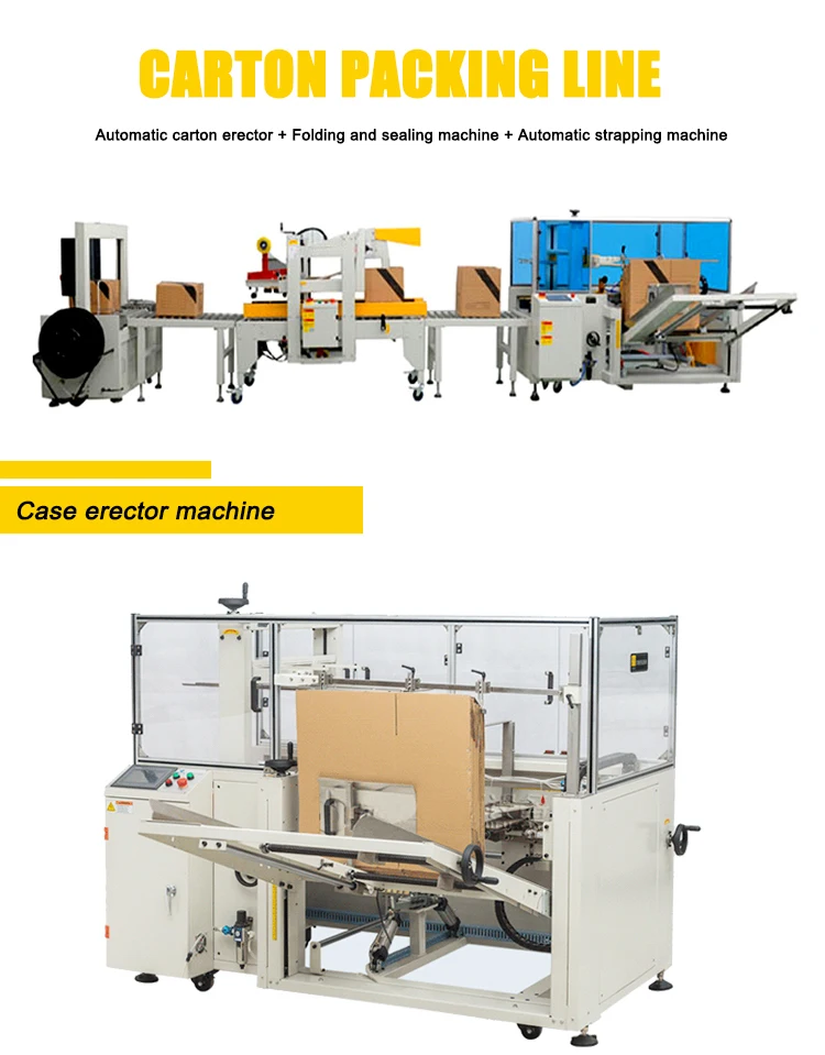 Custom Made Case Erecting Taping Carton Machine| Alibaba.com