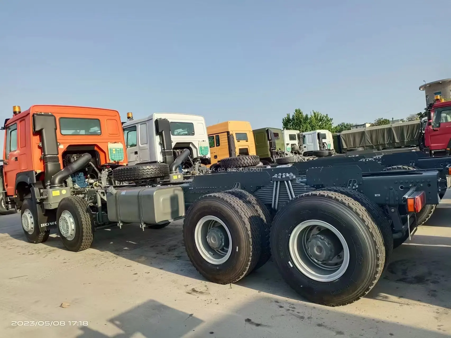 Best Howo 8x4 Dump Truck Chassis 380hp 12 Wheels Tipper Truck Chassis ...