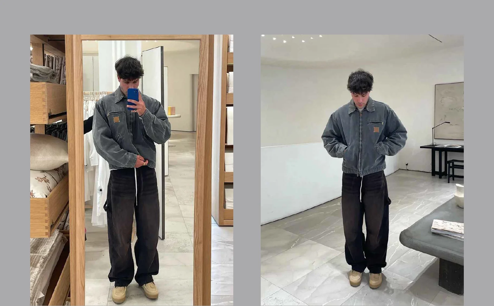 Carhart J97 Retro American Short Bomber Jacket - Winter Style