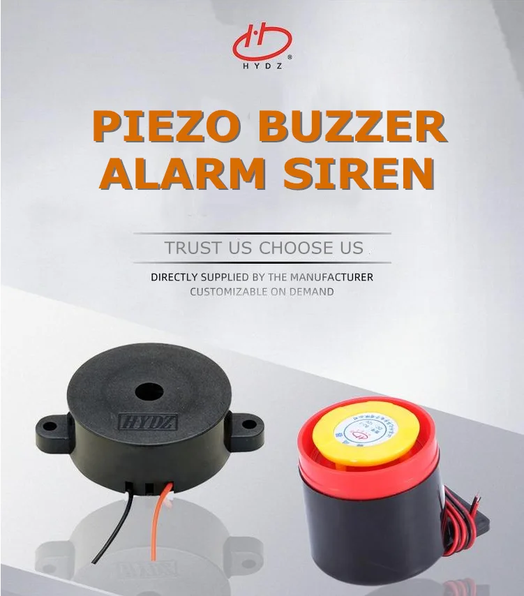 Hydz 4216 Alarm Buzzer - Loud 100db Security Sound
