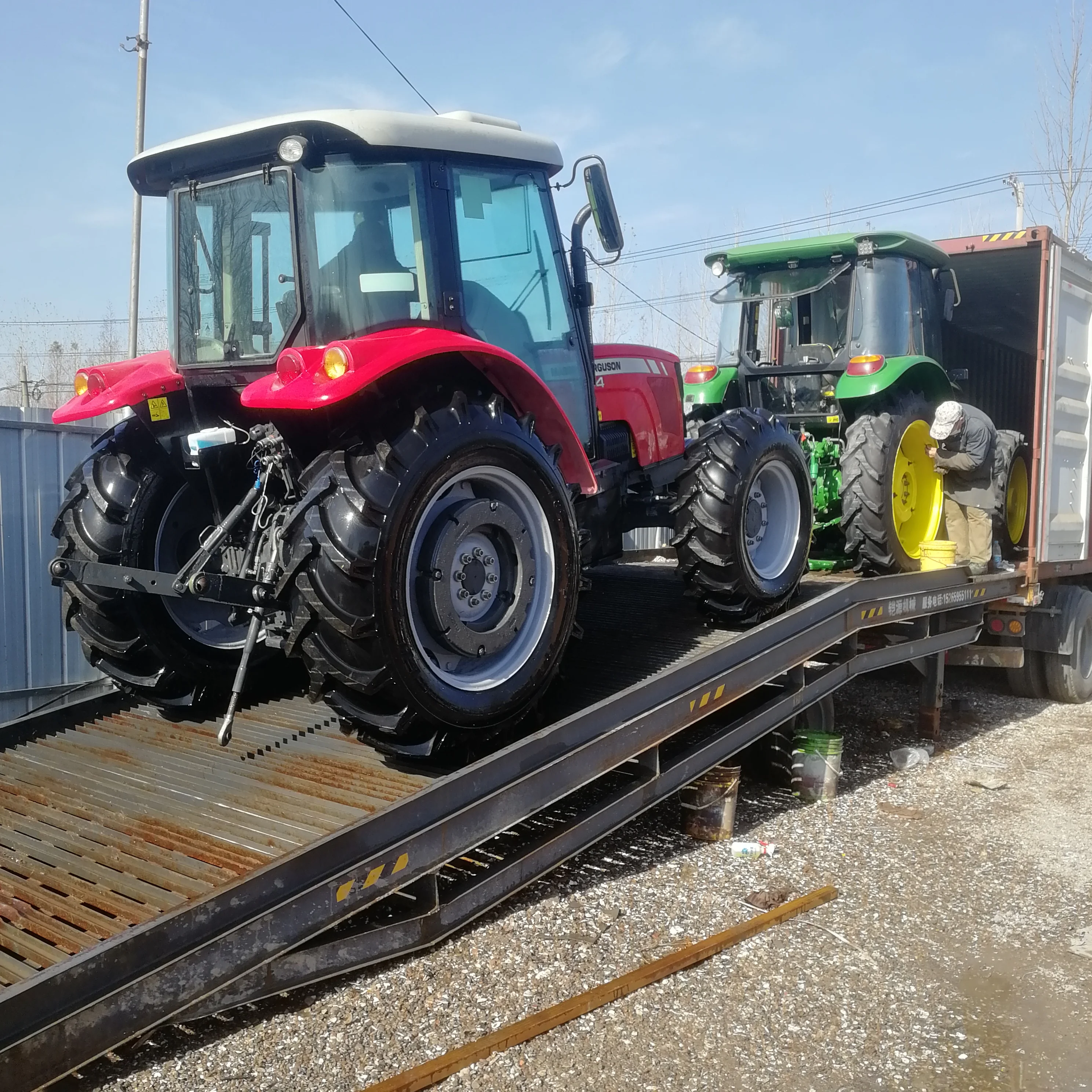 Used Tractors Deutz Fahr Tractors 105 4x4wd Compact Farming Equipment ...