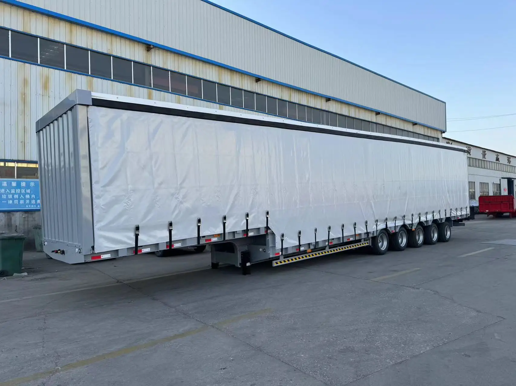 2024 China Manufactured 20ft/40ft Side Pull Curtain Cargo Box Truck ...