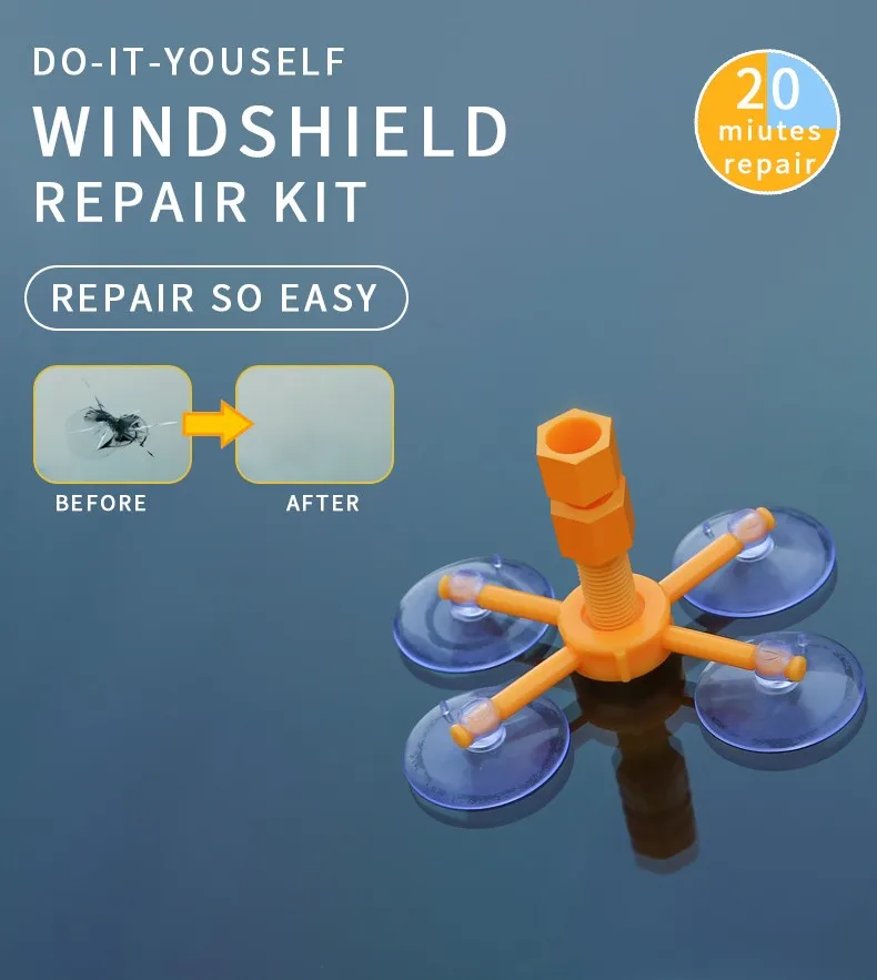 2026 DIY Car Glass Chip/Crack Repair Tools| Alibaba.com