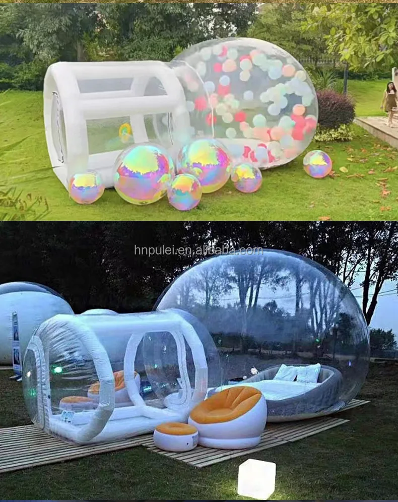 Factory Camping Tent House Outdoor Bubble Tent Inflatable Transparent ...