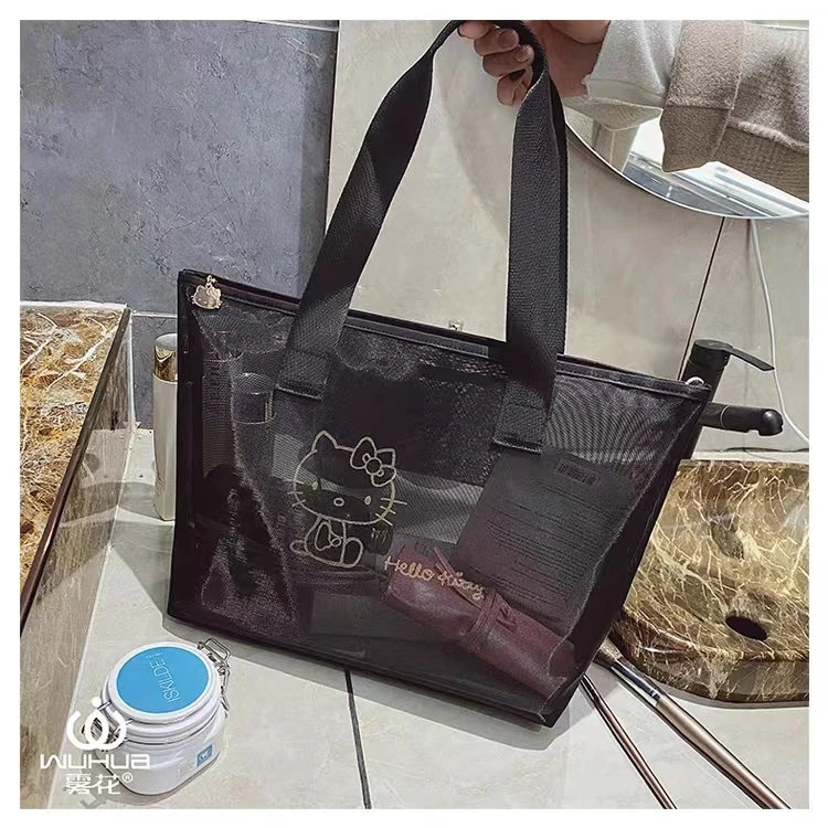 Custom Printed logo Transparent PVC Tote Bag Multicolor INS Style ...