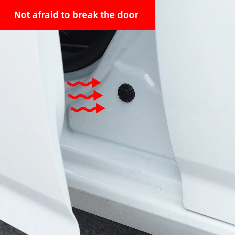 Car Door Shock Absorber & Protector Stickers - Soft Silicone Bumper ...