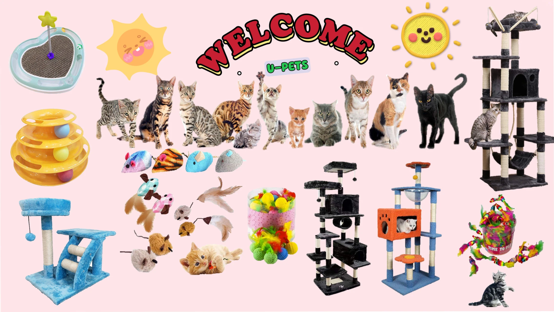 Best Selling Basic Cat Trees - Hammock & Condo Factory Direct