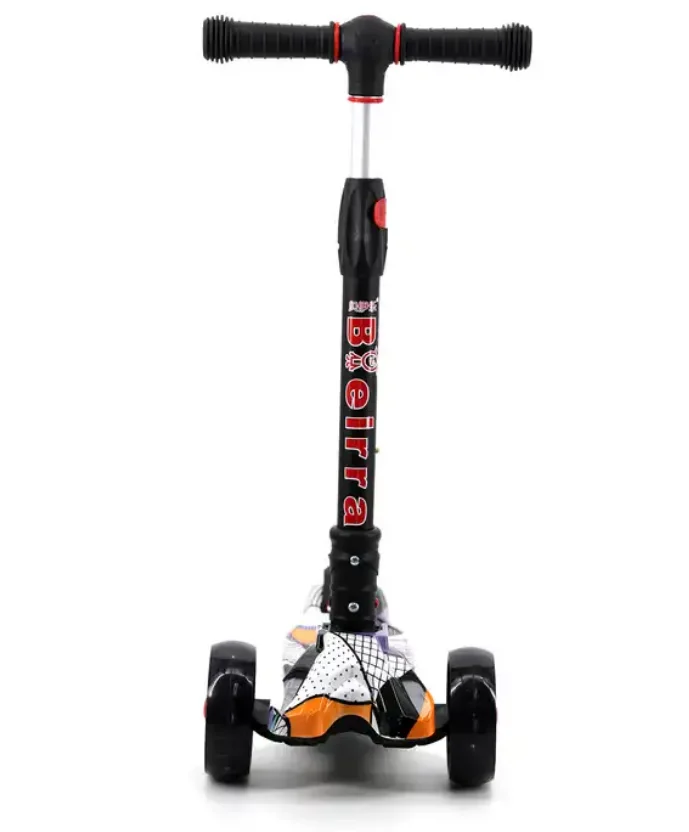 High Quality Multi-functional Foldable Children's Scooter 3 Pu Wheel ...