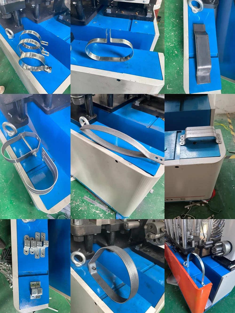 CNC Pipe Clamp Making Machine Automatic Clevis Hanger Hoop Forming ...